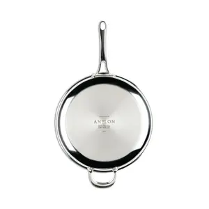 ANOLON Everlast Tri Ply Clad 12.5 Frying Pan With Lid