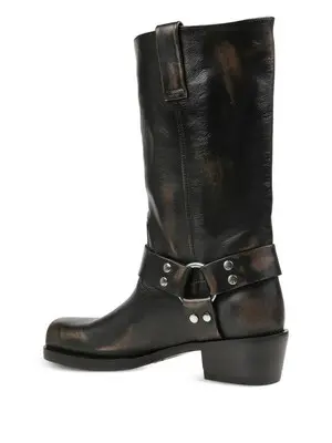 Paris Texas Roxy Leather Boots