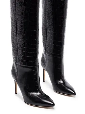 Paris Texas Stiletto Leather Boots