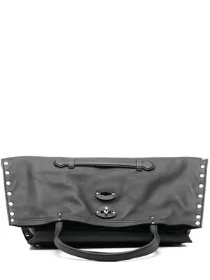 ZANELLATO A'spasso Medium Leather Handbag - Black