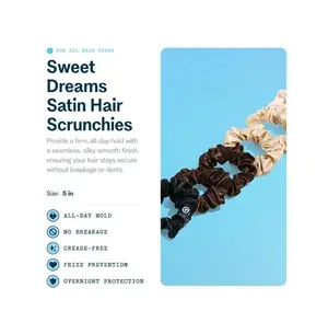 GIMME BEAUTY Medium Satin Scrunchies