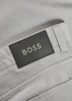 BOSS Delaware Slim-leg Stretch-cotton Jeans