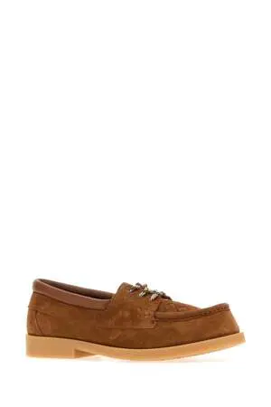 Bottega Veneta Suede Boat Shoes