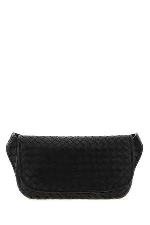 Bottega Veneta Woven Lamb Leather Belt Bag - Black