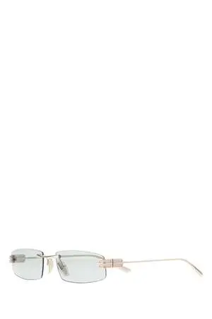 Balenciaga Metal Gossip Sunglasses - Silver
