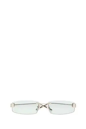 Balenciaga Metal Gossip Sunglasses - Silver