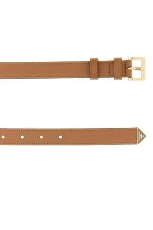 Prada Leather Belt - Brown