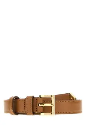Prada Leather Belt - Brown