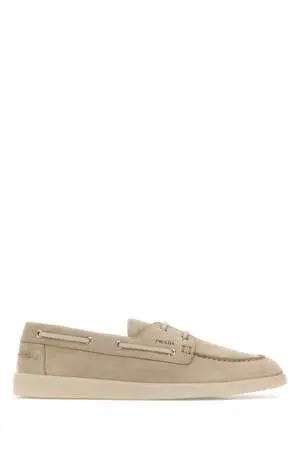 Prada Suede Loafers - Brown