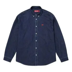 Supreme Small Box Denim Shirt - Indigo