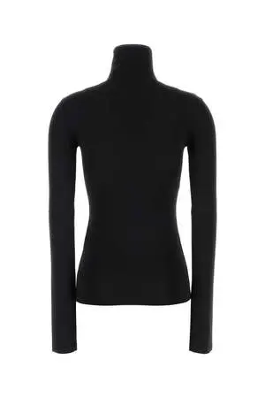 Off-White Jersey Turtleneck Top