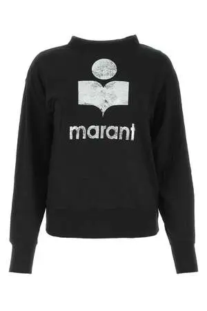 Isabel Marant Étoile Klowia Linen T-shirt - Black