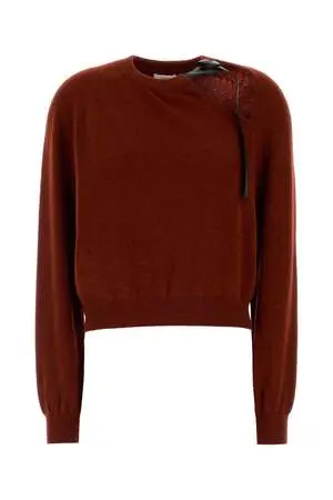 FERRAGAMO Wool Blend Sweater - Red