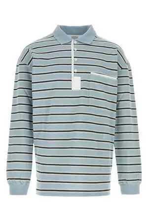 Bottega Veneta Embroidered Piquet Polo Shirt - Multicolor