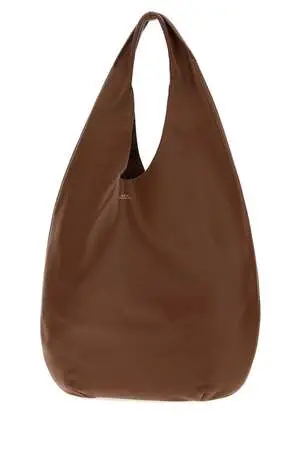 A.p.c. Le Neige" Leather Shoulder Bag - Brown