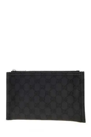 Gucci Gg Fabric Small Essence Classic Clutch
