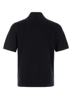 Burberry Midnight Wool Polo Shirt