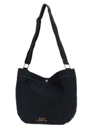 A.p.c. Denim Besace Shopping Bag