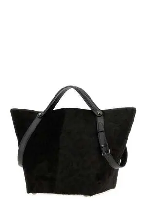 MAISON MARGIELA Printed Calf Hair Tote Bag - Multicolor