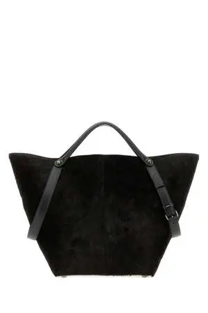 MAISON MARGIELA MAISON MARGIELA Printed Calf Hair Tote Bag Multicolor