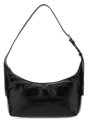 Alexander Wang Leather Punch Shoulder Bag - Black