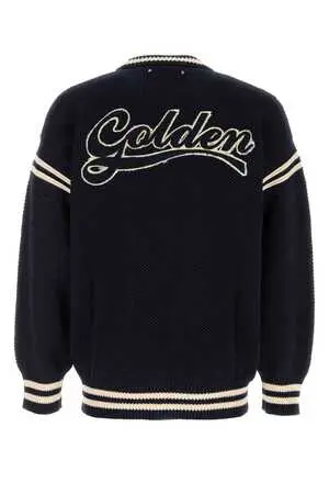 GOLDEN GOOSE Midnight Cotton Oversize Sweater