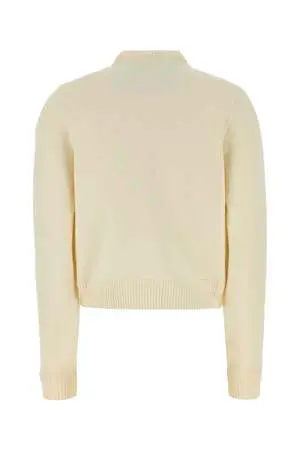 Moncler Ivory Cotton Cardigan
