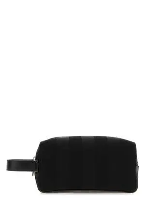 Fendi Canvas Beauty Case - Black