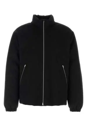 JIL SANDER Wool Down Jacket - Black