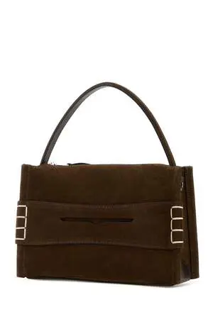 JW Anderson Small Suede Loafer Handbag