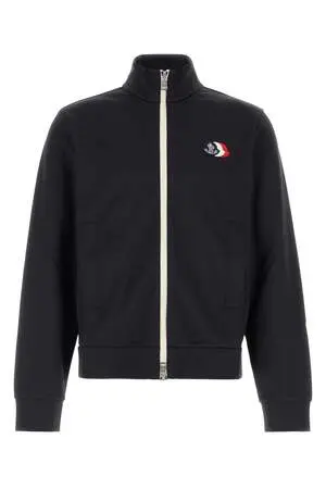 Moncler Stretch Nylon Blend Zip-up Sweatshirt