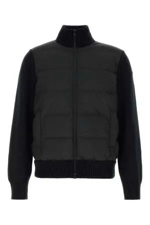 Moncler Wool Cardigan - Black