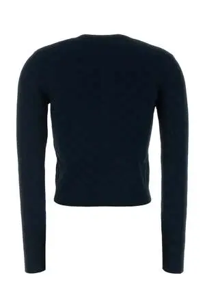 Gucci Navy Knit Cardigan