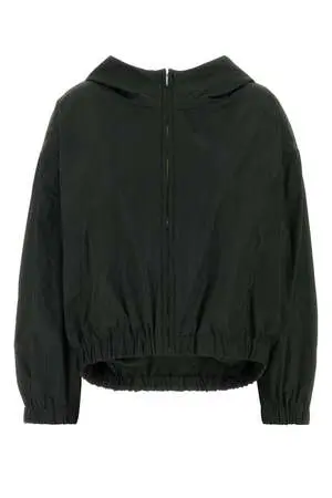 Max Mara S Bottle Polyester Eliseo Bomber Jacket - Green