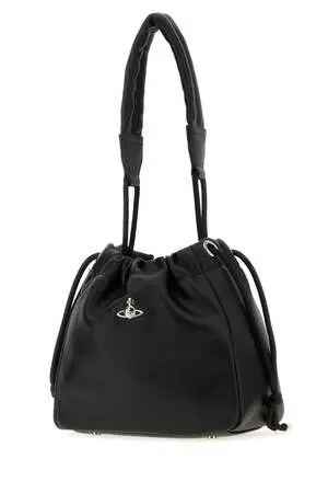 VIVIENNE WESTWOOD Hilary Bucket Bag - Black