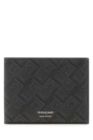 FERRAGAMO Printed Leather Wallet - Multicolor