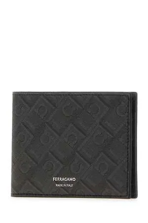 FERRAGAMO Printed Leather Wallet