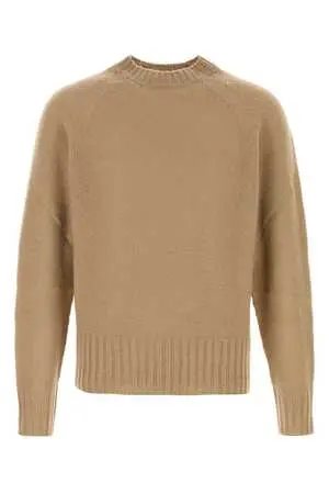 TOM FORD TOM FORD Camel Cashmere Sweater Brown