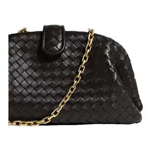 Bottega Veneta Small Lauren 1980 Clutch - Espresso