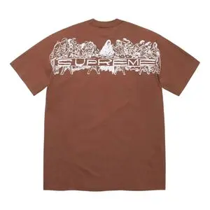 Supreme Ss26 Supper T-shirt - Brown
