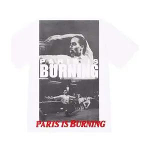 Supreme Ss26 Paris Is Burning T-shirt - White