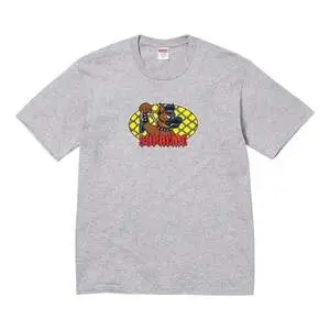 Supreme Ss26 Leash T-shirt - Heather Grey