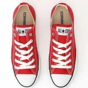 CONVERSE Chuck Taylor All Star Ox Sneakers - Red/white