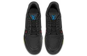 LOUIS VUITTON Trainer Sneakers - Black/blue/red