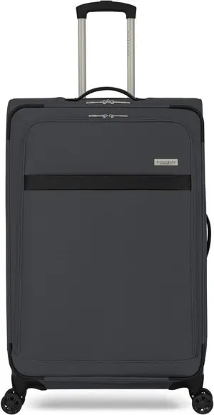 WALLYBAGS Stratford Softside Checked Spinner Luggage - Graphite