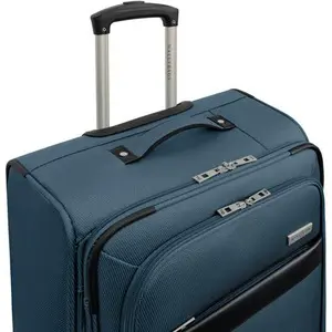 WALLYBAGS Stratford Softside 29" Large Checked Spinner Luggage - Teal