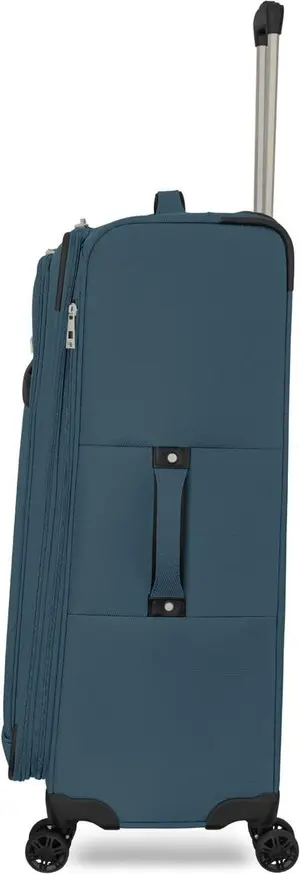WALLYBAGS Stratford Softside Checked Spinner Luggage - Teal