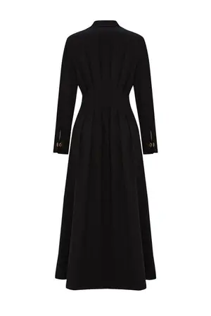 EXQUISE Alba Midi Shirt Dress
