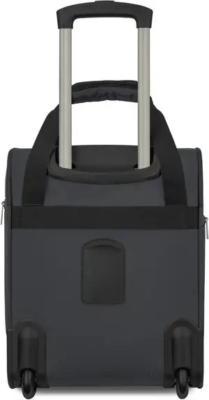 WALLYBAGS Stratford Softside 16" Underseat Carry On Luggage - Graphite
