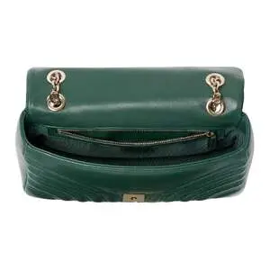 Gucci Gg Marmont Medium Shoulder Bag - Green